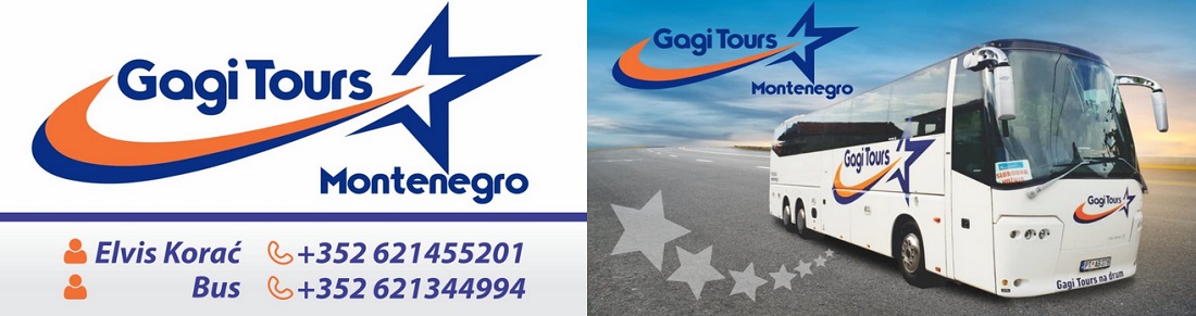 Gagi Tours: Luksemburg - Podgorica već od 100 evra • Radio Puls Luxembourg